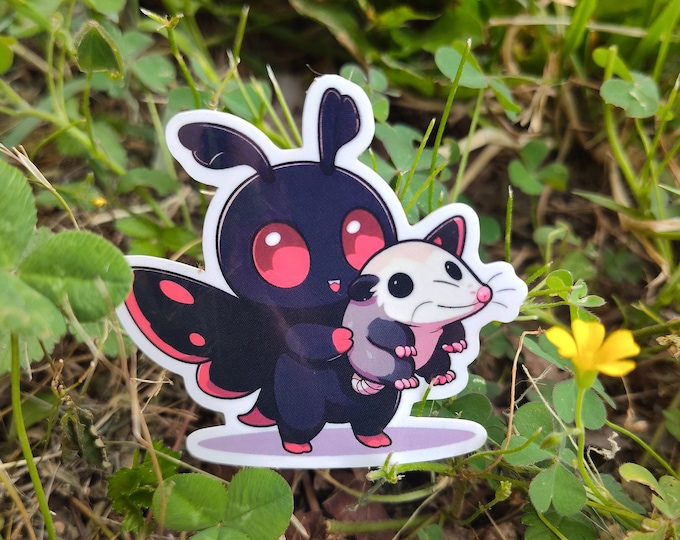 Fluffy Moth Scrunchie | Cute Crochet Inspired Mothman Cryptic Monster ...