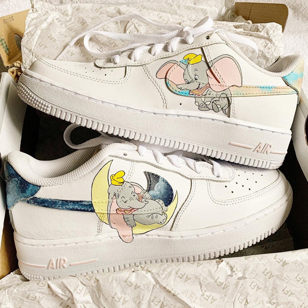Day and Night Dumbo Air Force 1 Custom order Now: Airforces1.com/sn1204 ...