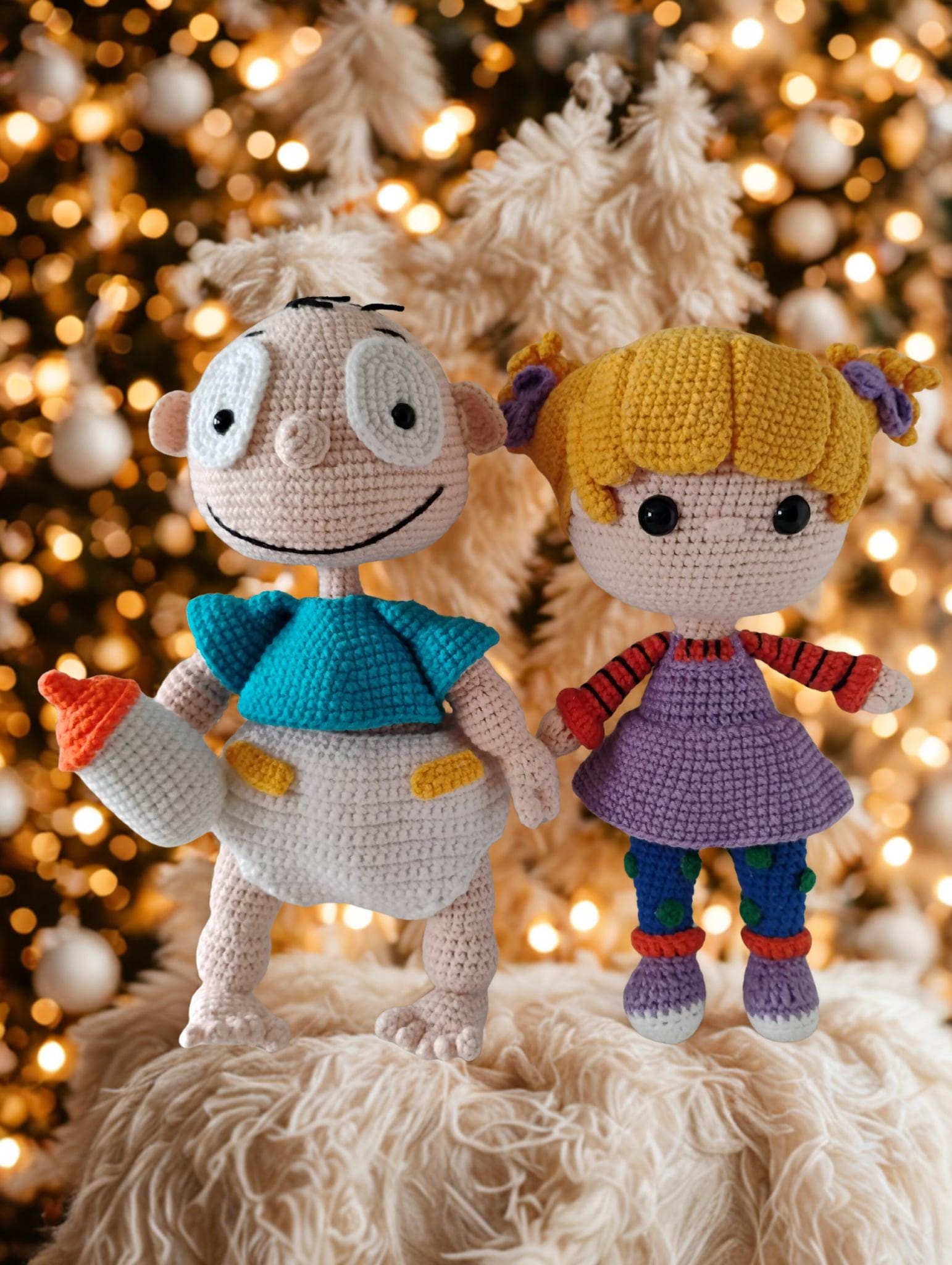 Rugrats Amigurumi Pattern – Tommy and Angelica - Etsy
