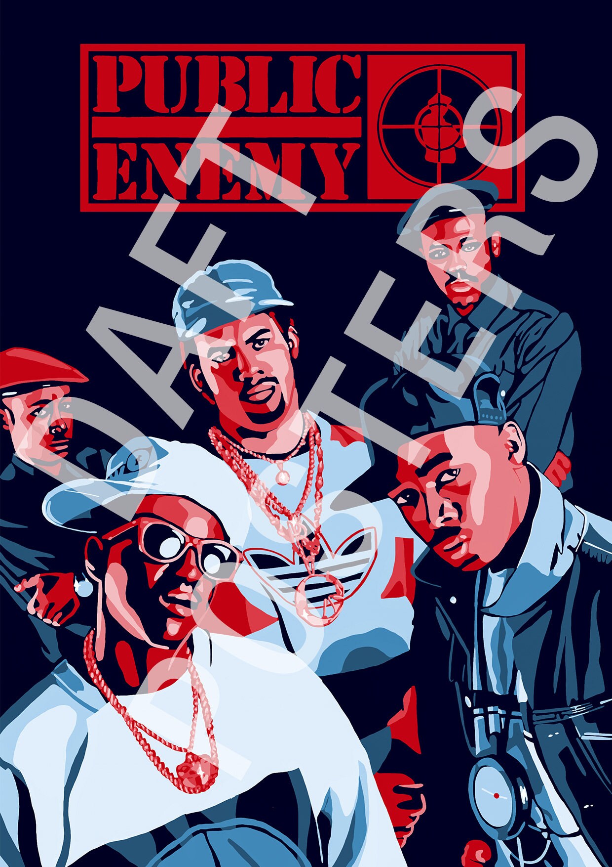 Public Enemy Hip Hop Poster - Etsy