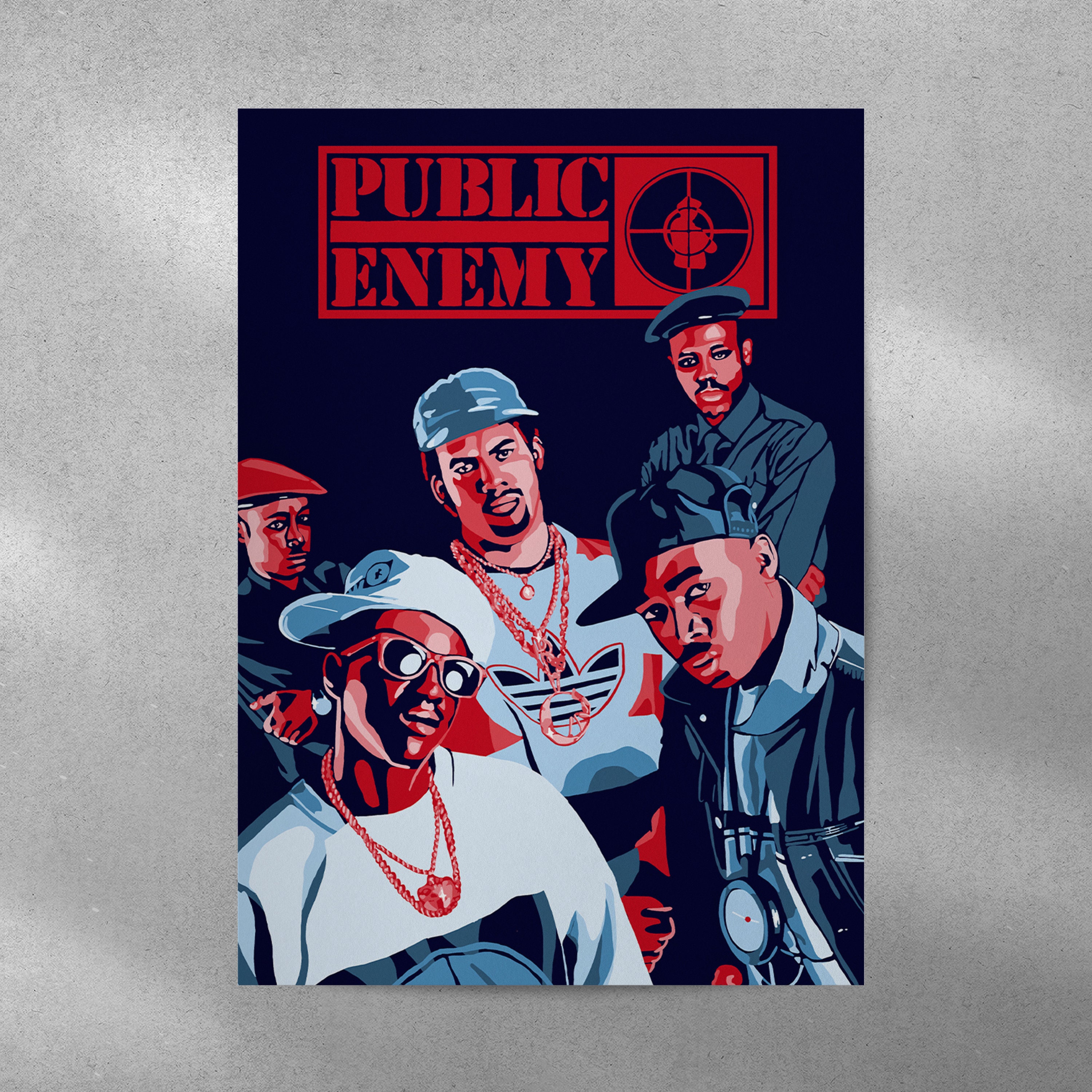Public Enemy Hip Hop Poster - Etsy