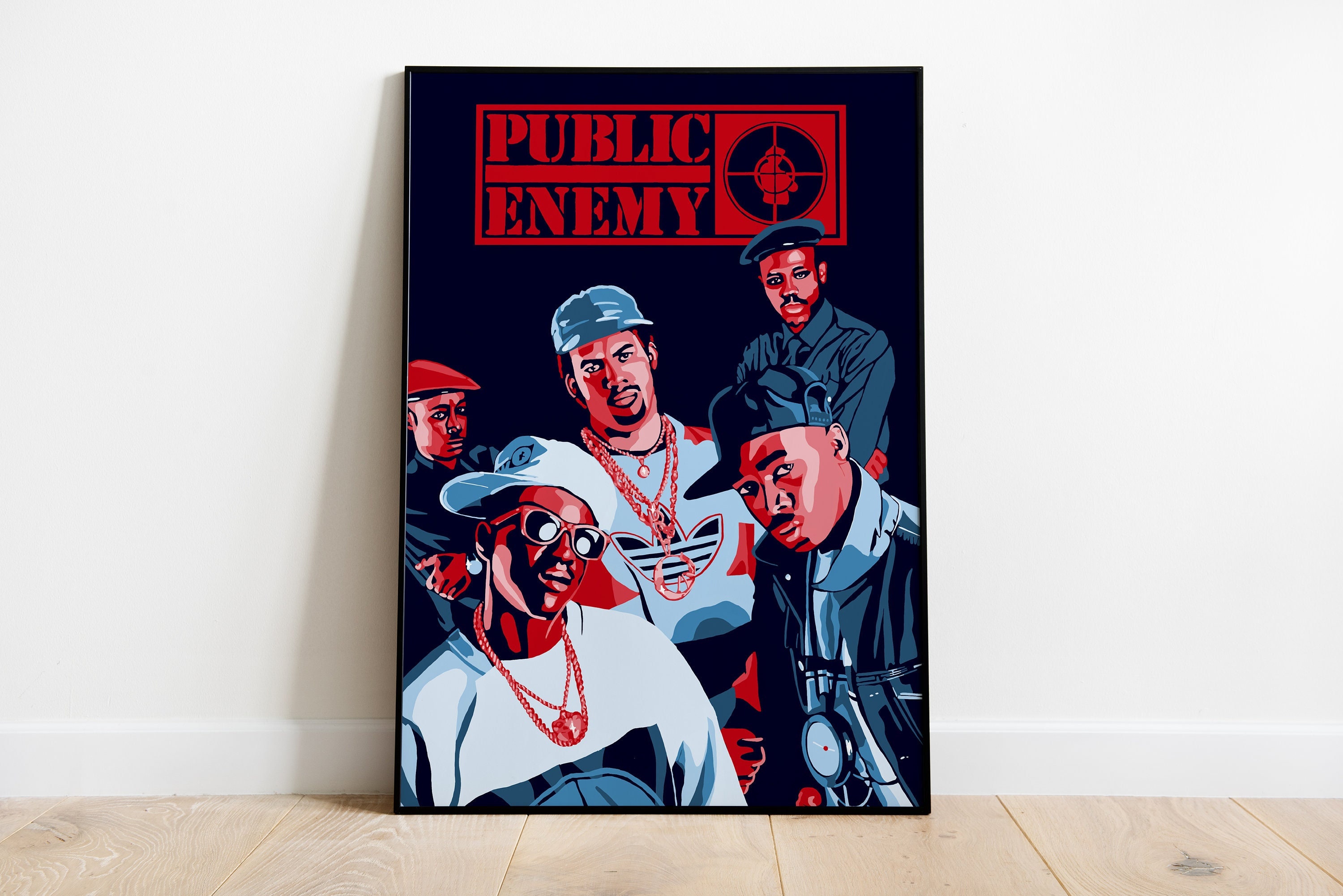 Public Enemy Hip Hop Poster - Etsy