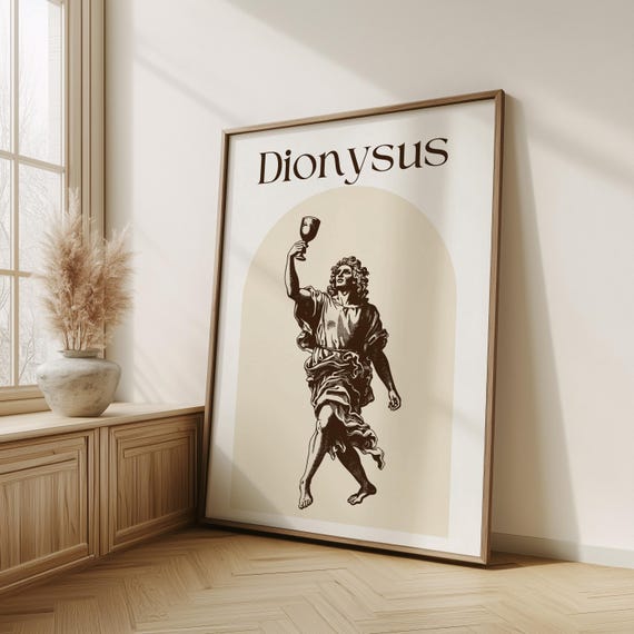 Dionysus Poster Dionysus" Poster For Sale By Eakkluk | Redbubble