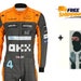 Custom Made Go Kart Racing Suit CIK/FIA Level-2 Approved With Digital ...