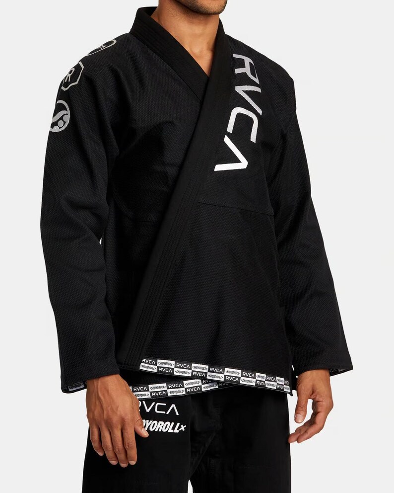 Custom Made Shoyoroll Cut BJJ Gi RVCA Roots | Jiu-jitsu Kimono 450 GSM ...