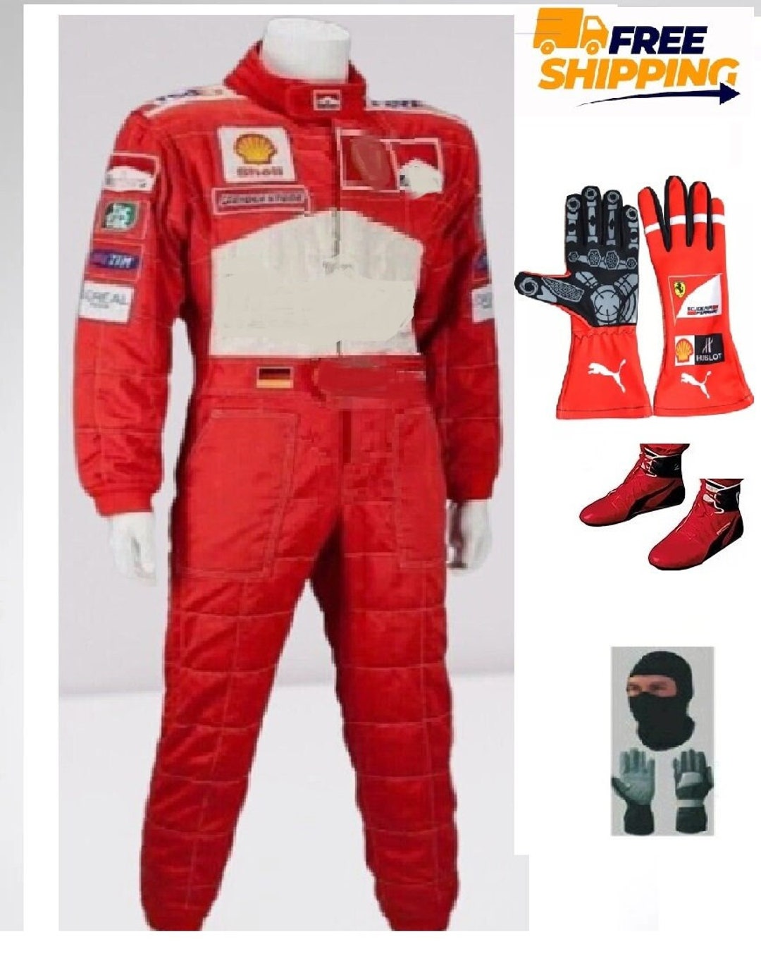 Custom Made Go Kart Racing Suit CIK/FIA Level-2 Approved With Digital ...