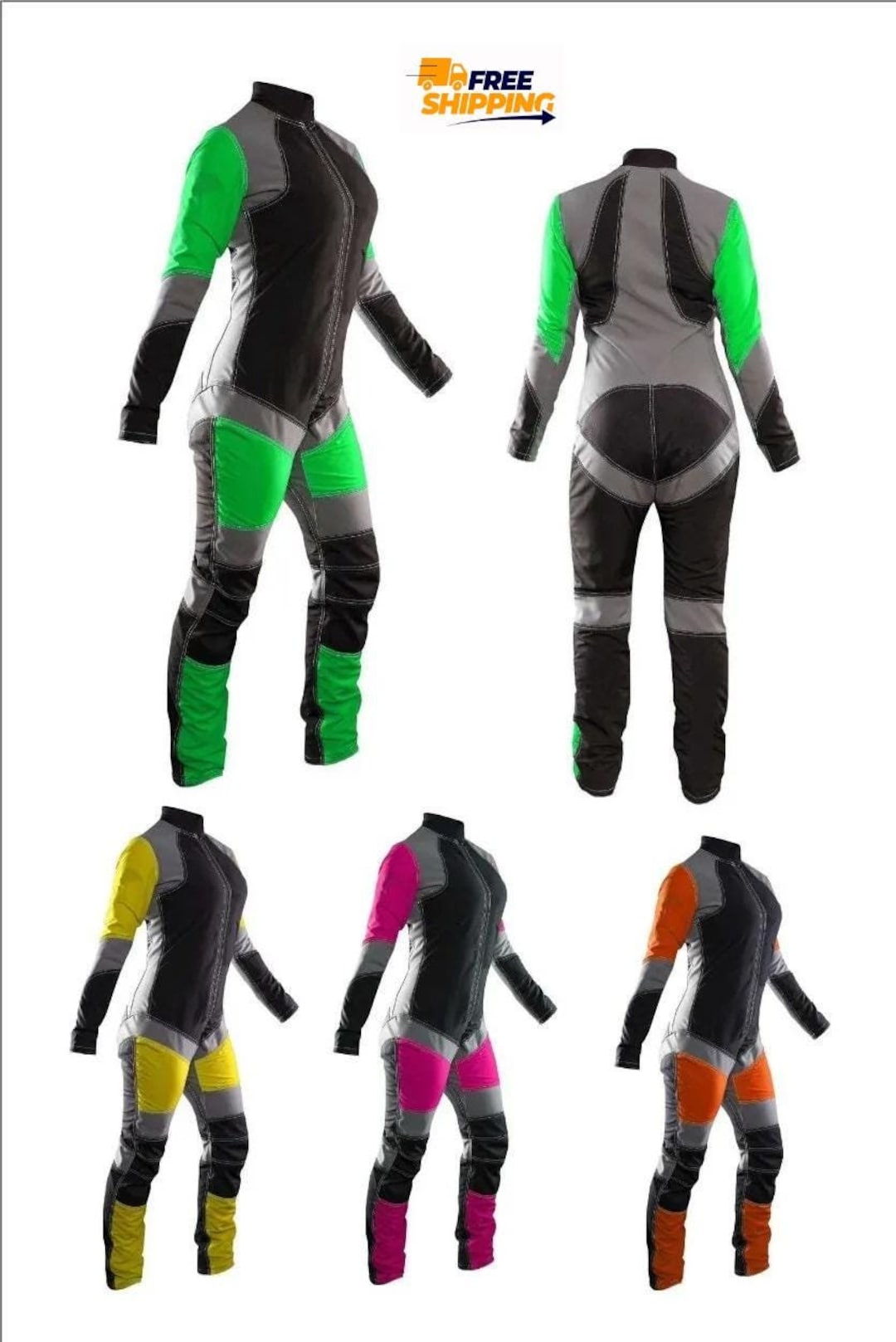 Custom Made Jumpsuit Skydiving/ Free-fly Paragliding/wind Tunnel Suits ...