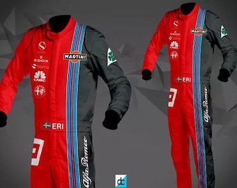 Custom Made Go Kart Racing Suit CIK/FIA Level-2 Approved With Digital Sublimation Printing ...