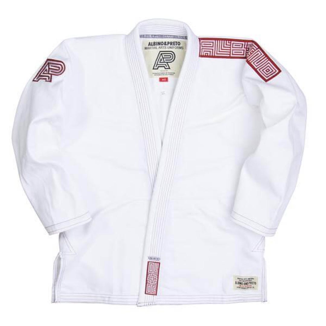 Custom Made Albino Preto BJJ Gi - Batch 8 | Jiu-jitsu Kimono 450 GSM ...