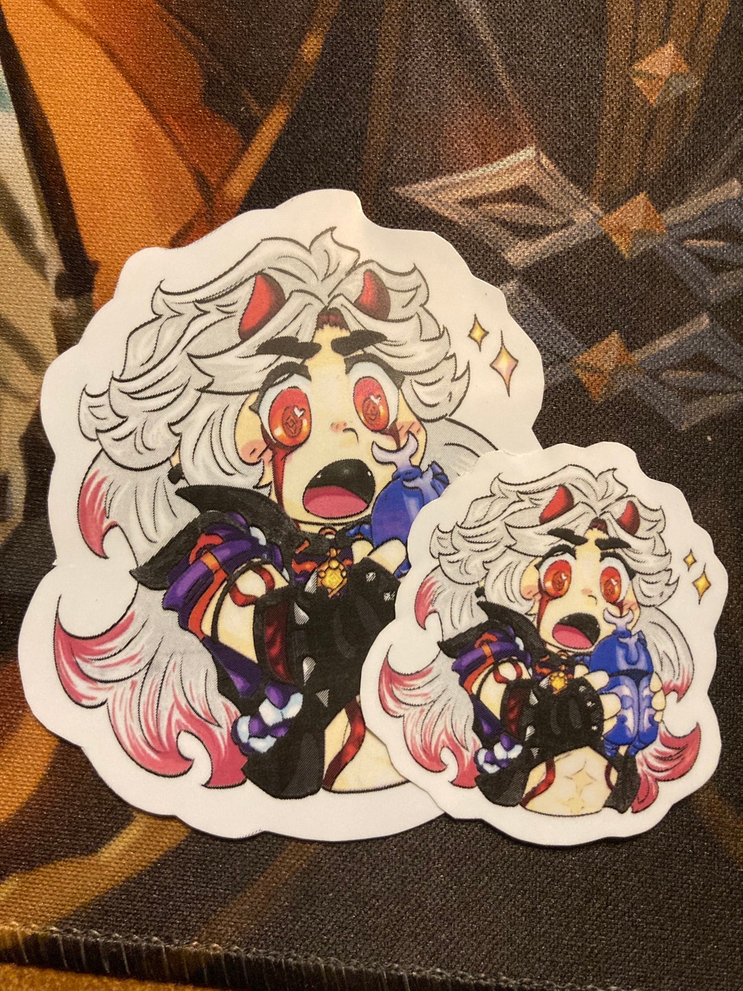 Genshin Impact Itto With Onikabuto Sticker - Etsy