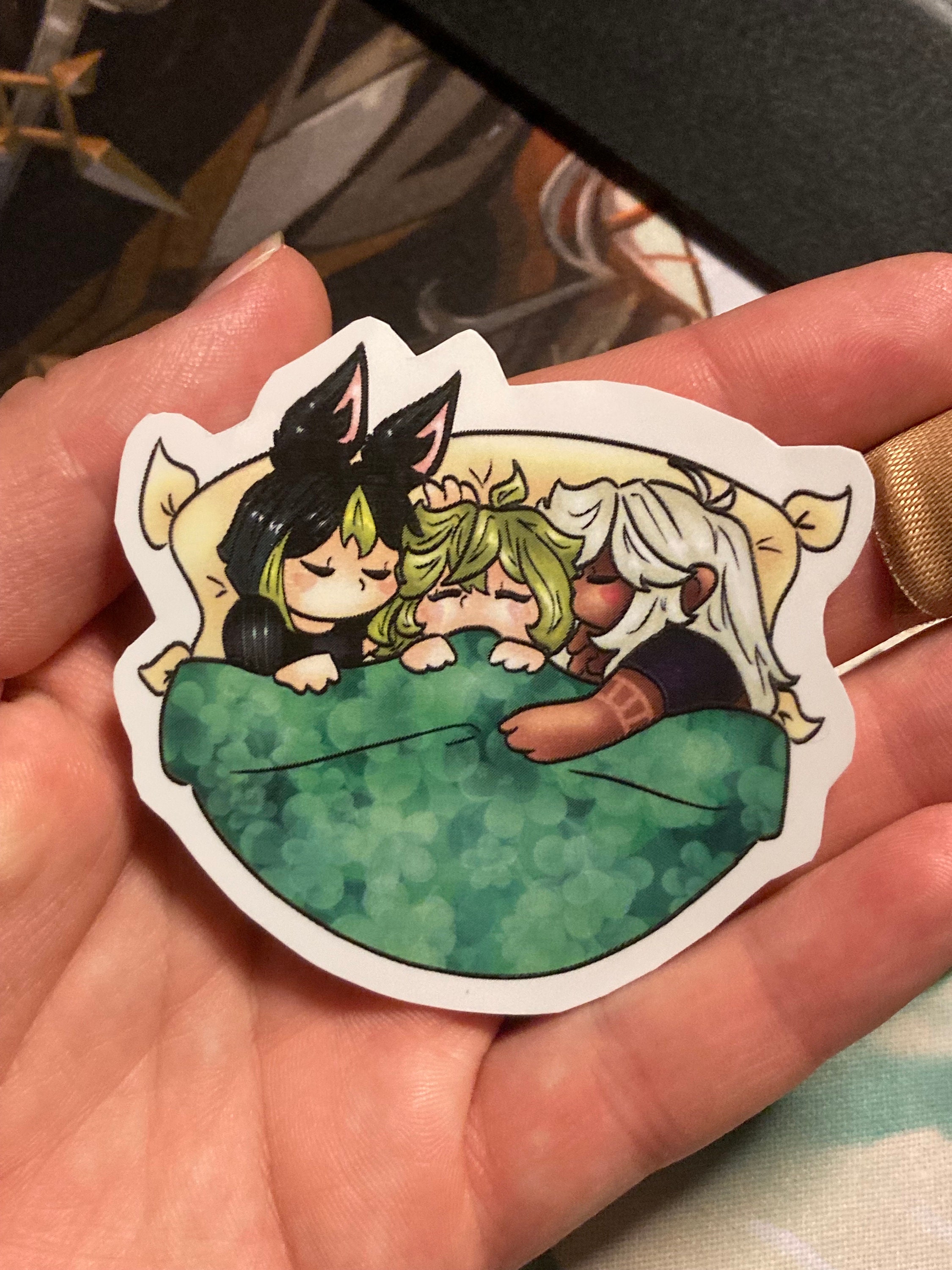 Genshin Impact Tighnari Collei and Cyno Sticker - Etsy