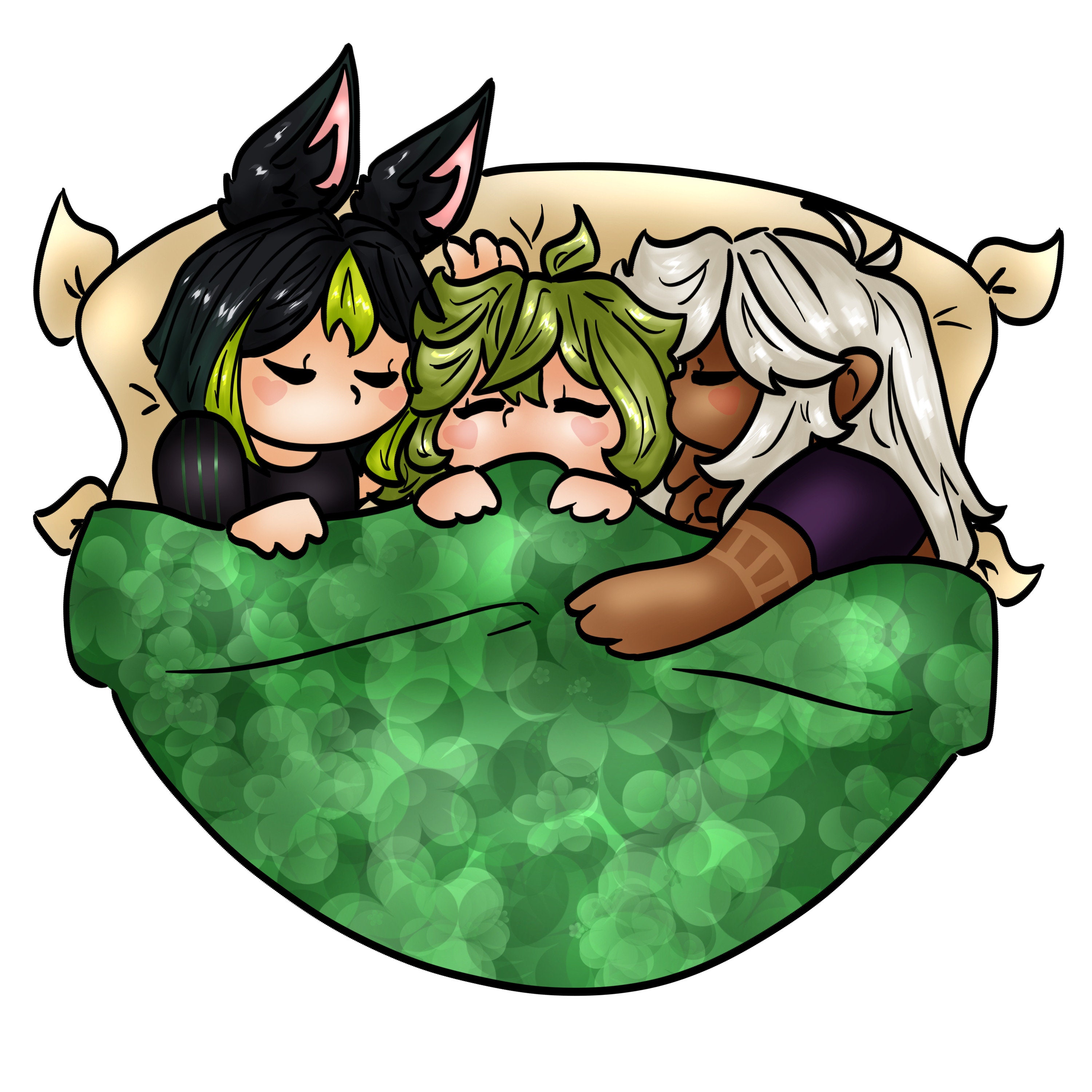 Genshin Impact Tighnari Collei and Cyno Sticker - Etsy