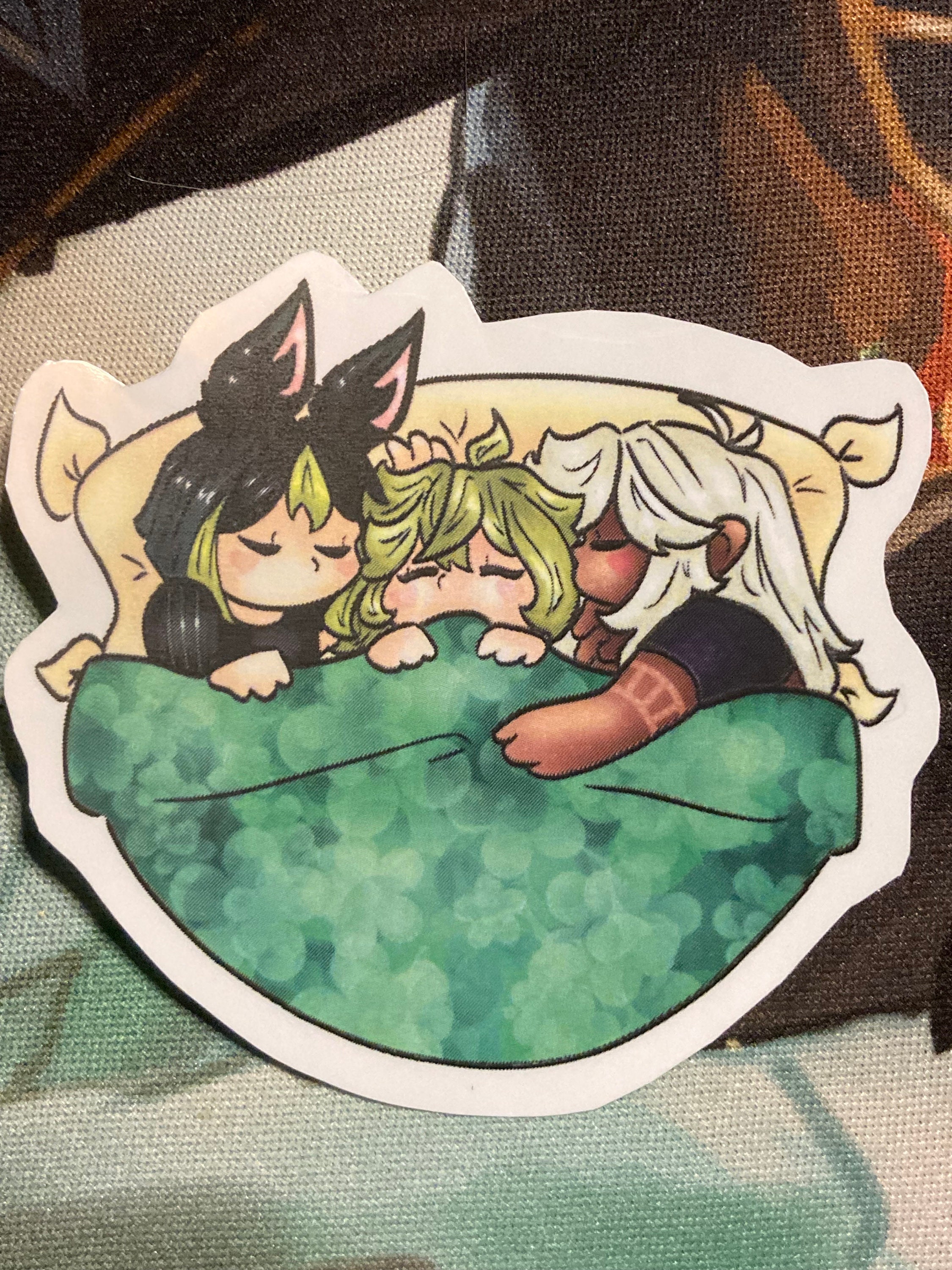 Genshin Impact Tighnari Collei and Cyno Sticker - Etsy