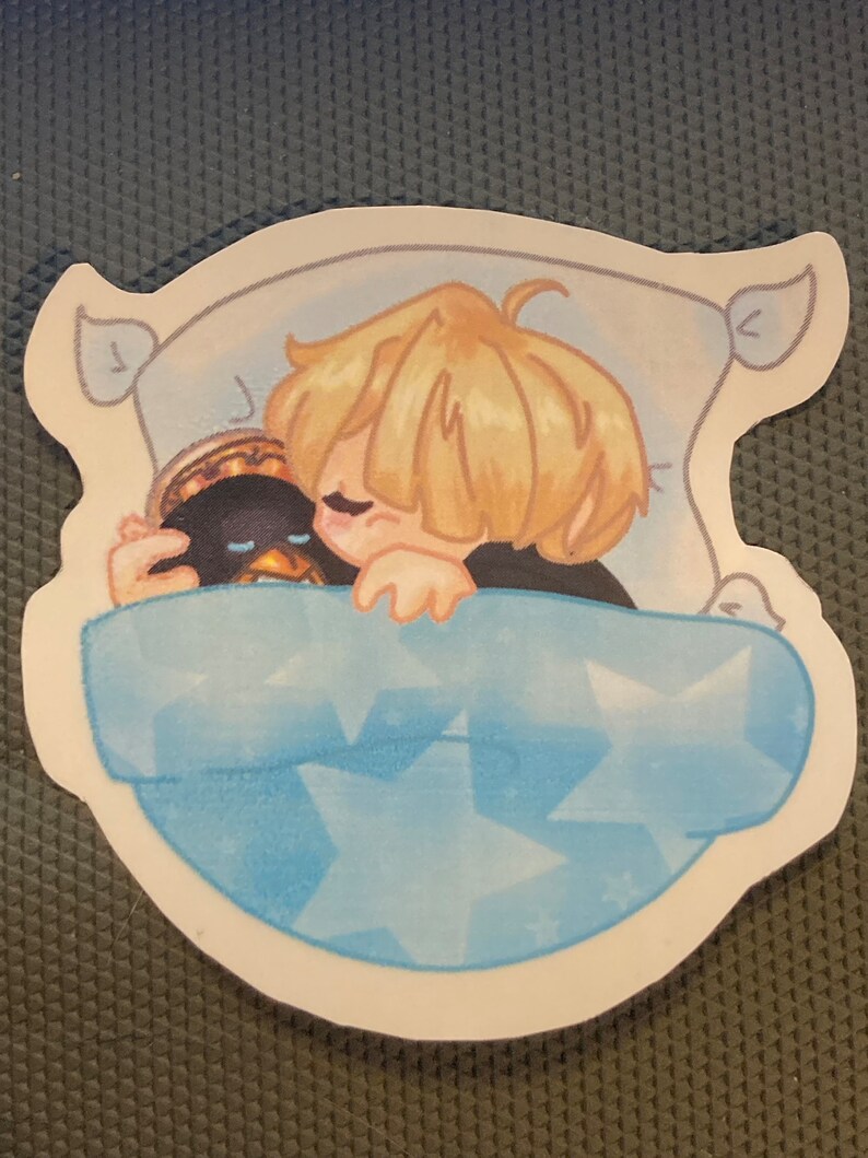 Genshin Impact Sleepy Freminet Sticker - Etsy