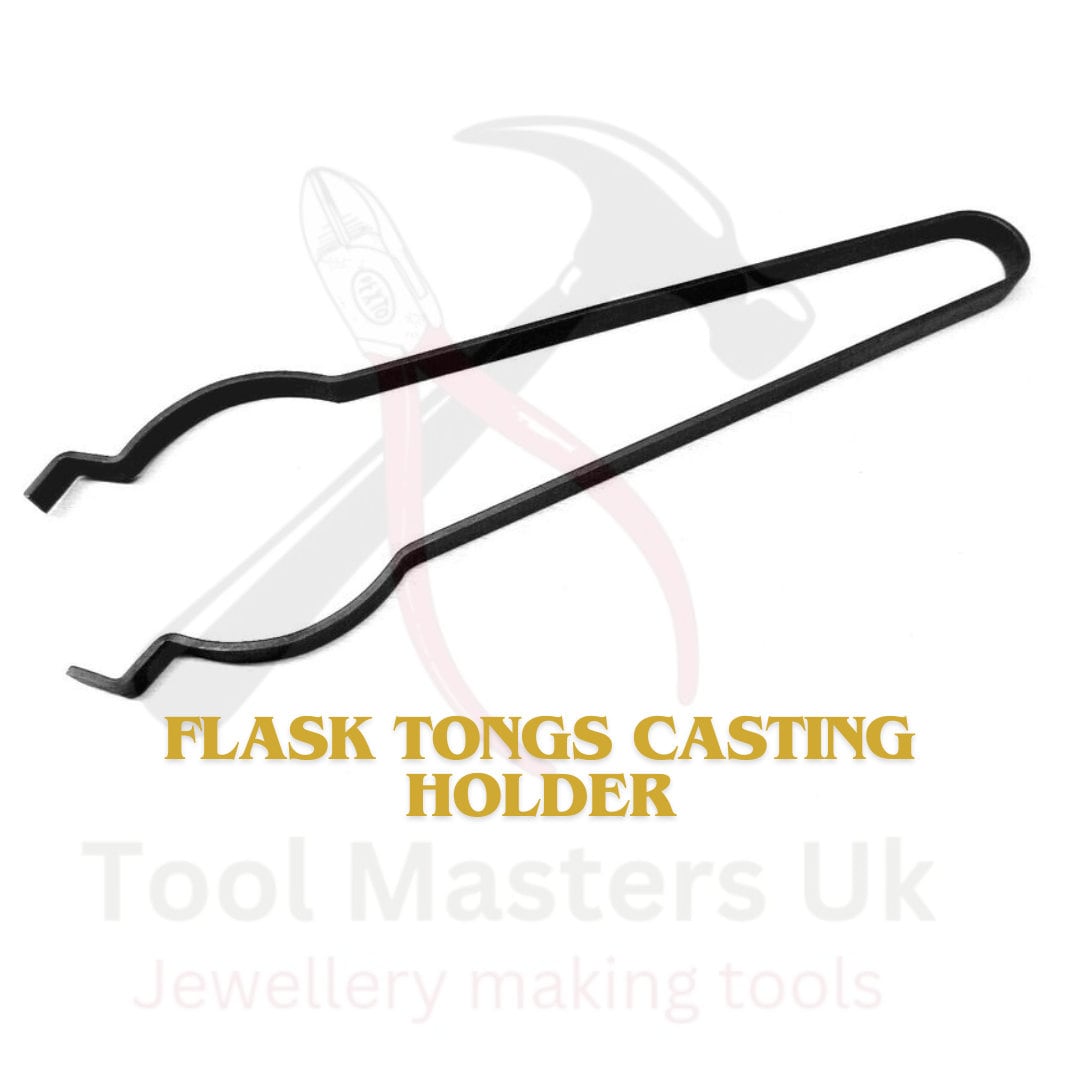 Crucible Flask Graphite Tongs 15 L Melting Casting Gold Silver Copper 4 ...