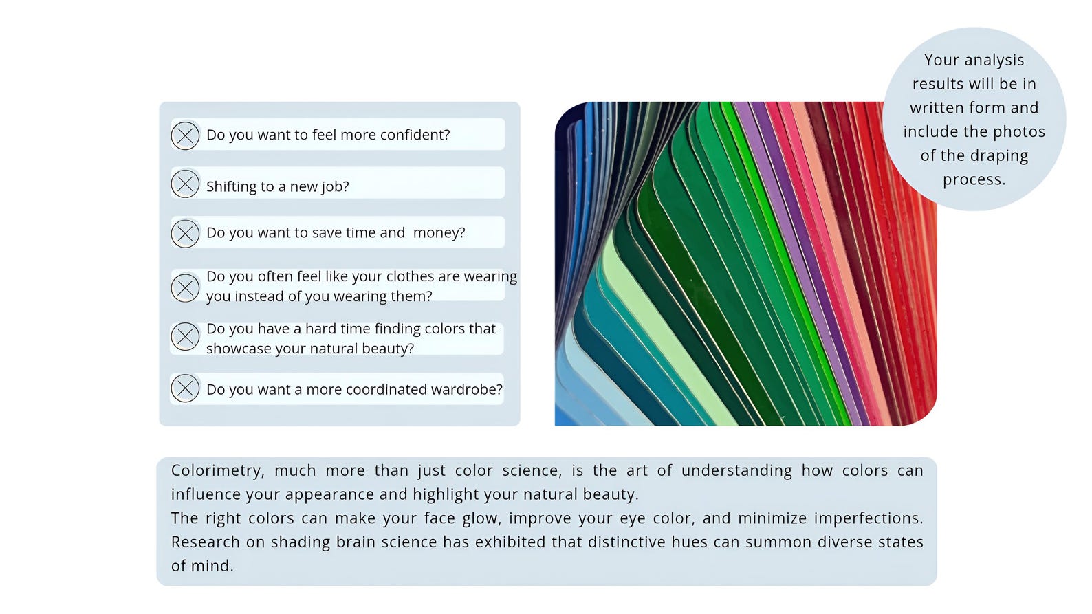 Personal Color Analysis - 12- Seasons System Premium - Find Your Season ...