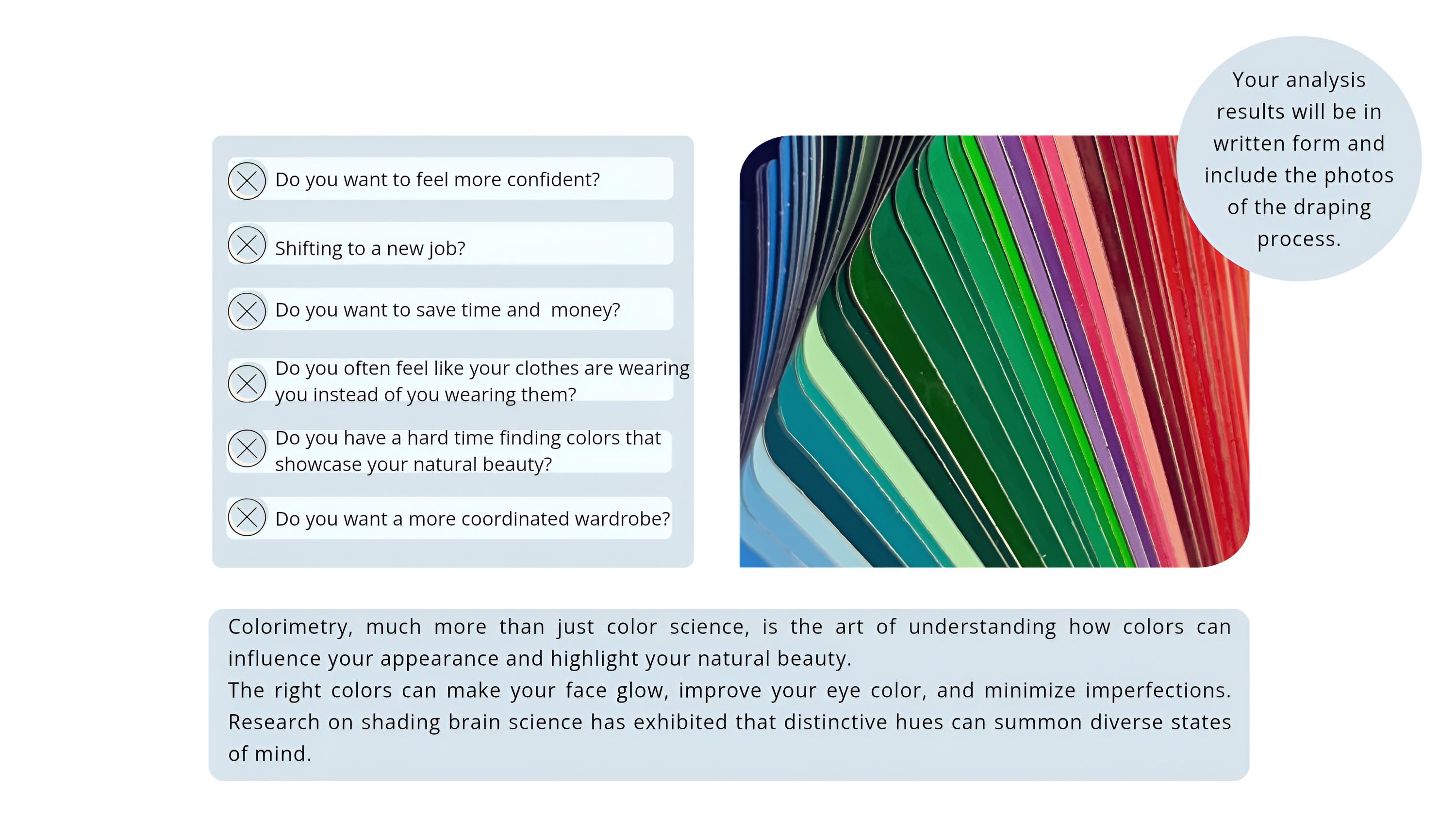 Personal Color Analysis. 12-seasons System. Premium - Etsy