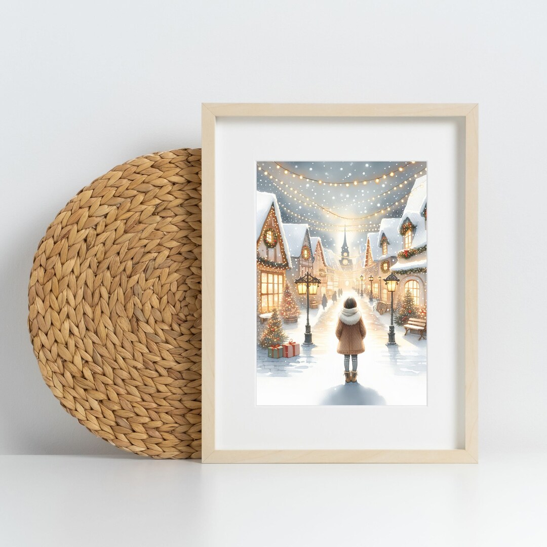 Christmas Art Collection warm Christmas Cheer, Christmas Wall Art ...