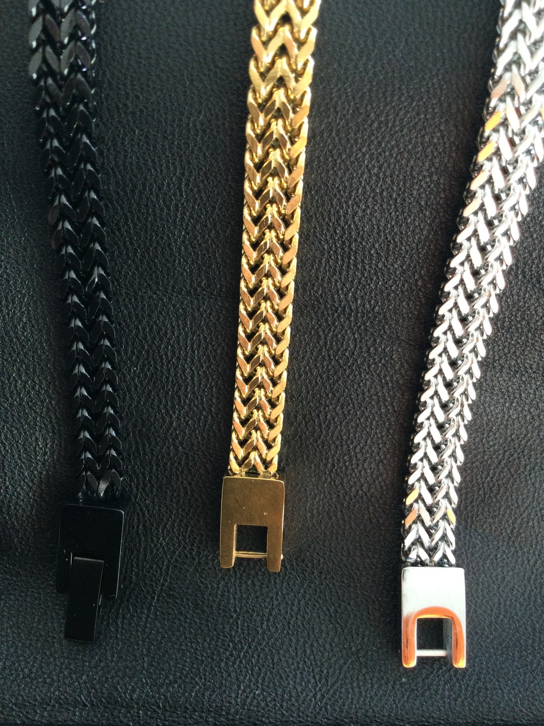 Silver Men's Bracelet,men's Chain Bracelet,men's Jewelry,gift for ...