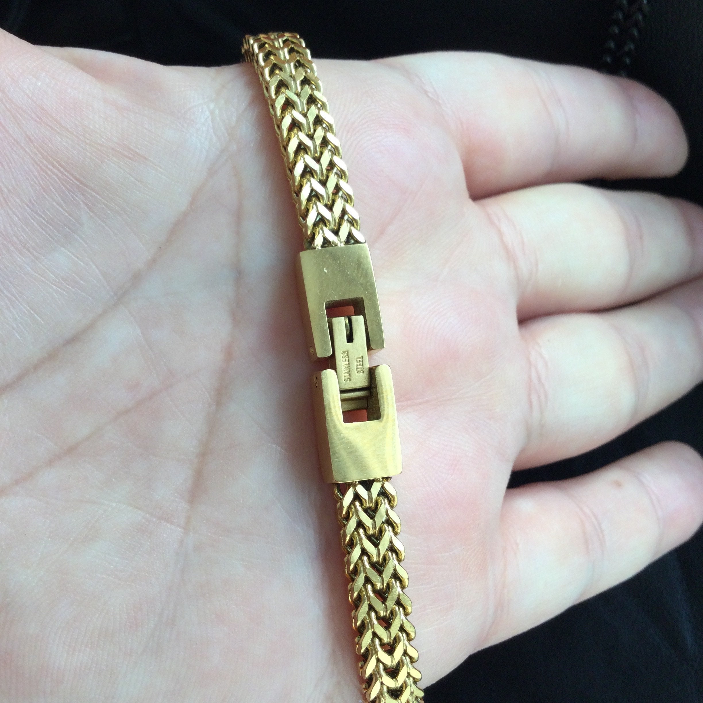 Silver Men's Bracelet,men's Chain Bracelet,men's Jewelry,gift for ...