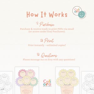 Mothers Day Coloring Craft for Kids, Happy Mother Day Questionnaire ...