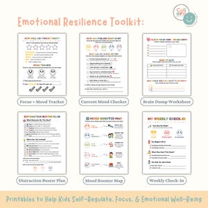 Pre-teen ADHD Executive Function Bundle, Daily Routine, Time Management ...