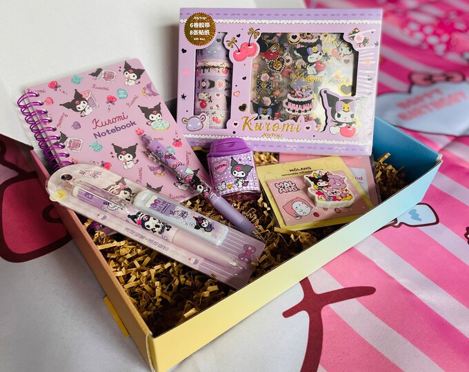Sanrio Kuromi Mystery Box Kuromi Gift Box Kuromi Mystery Box Bundle ...