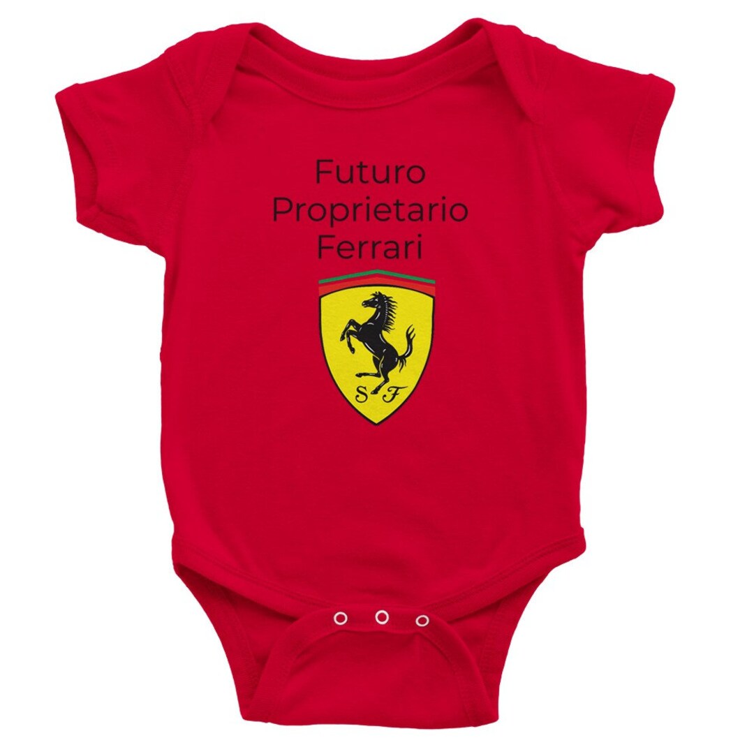 Futuro Proprietario Ferrari Classic Baby Short Sleeve Bodysuit - Etsy