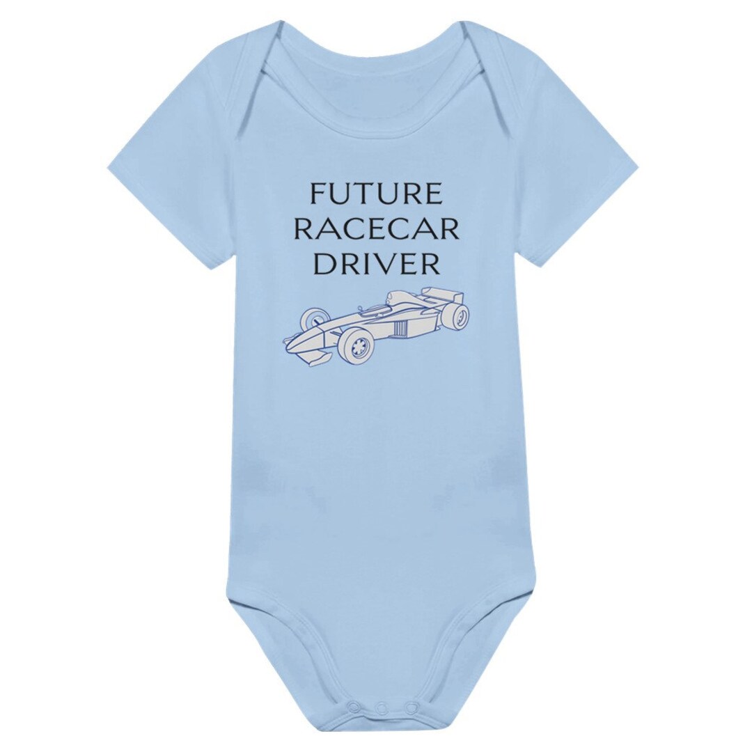 Future Racecar Driver F1 Edition Classic Baby Short Sleeve Bodysuit ...