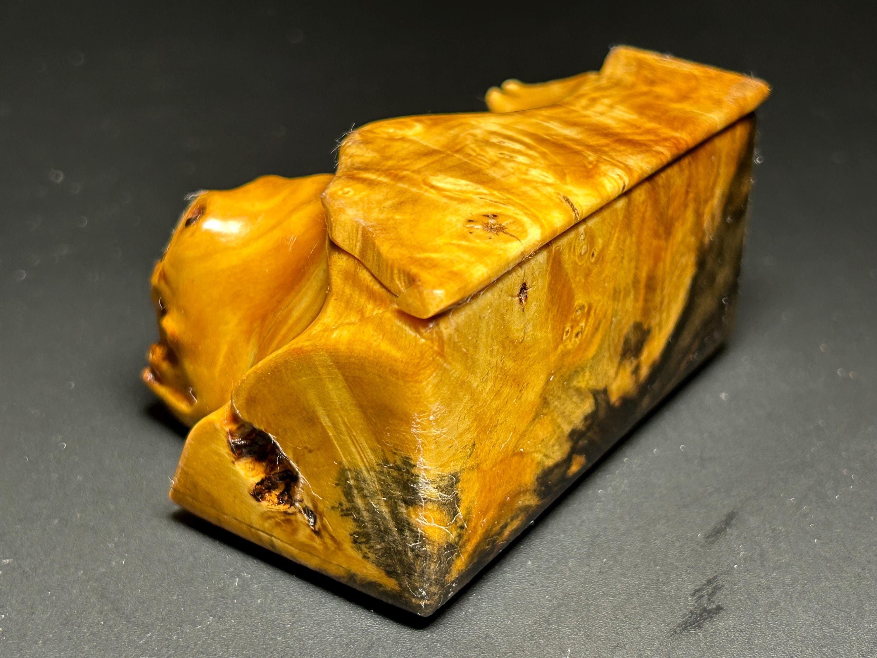 Buckeye Burl Bandsaw Box - Etsy
