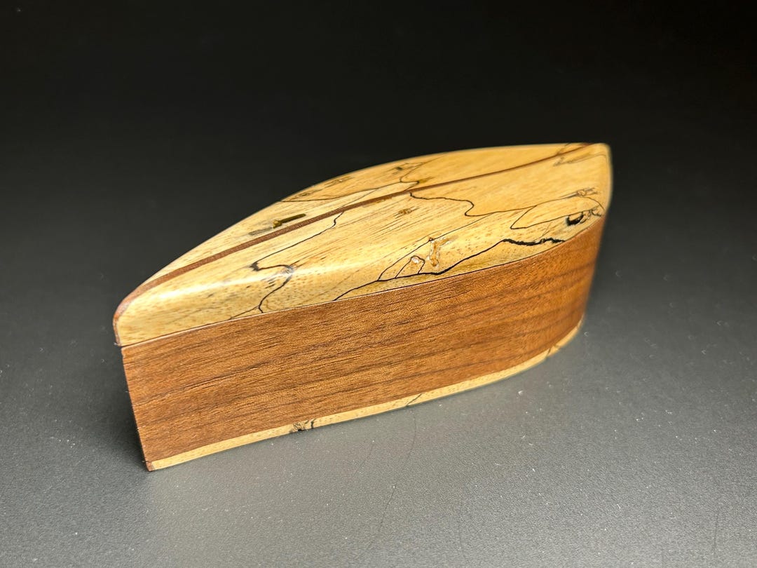 Spalted Tamarind and Walnut Bandsaw Box - Etsy