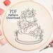 Wedding Cake Embroidery Design, Wedding Embroidery Pattern, Marriage ...