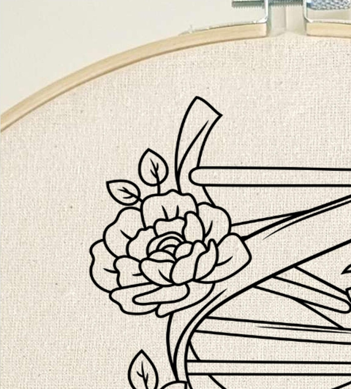 DNA Embroidery Pattern, Floral DNA Design, Science Inspired Embroidery ...