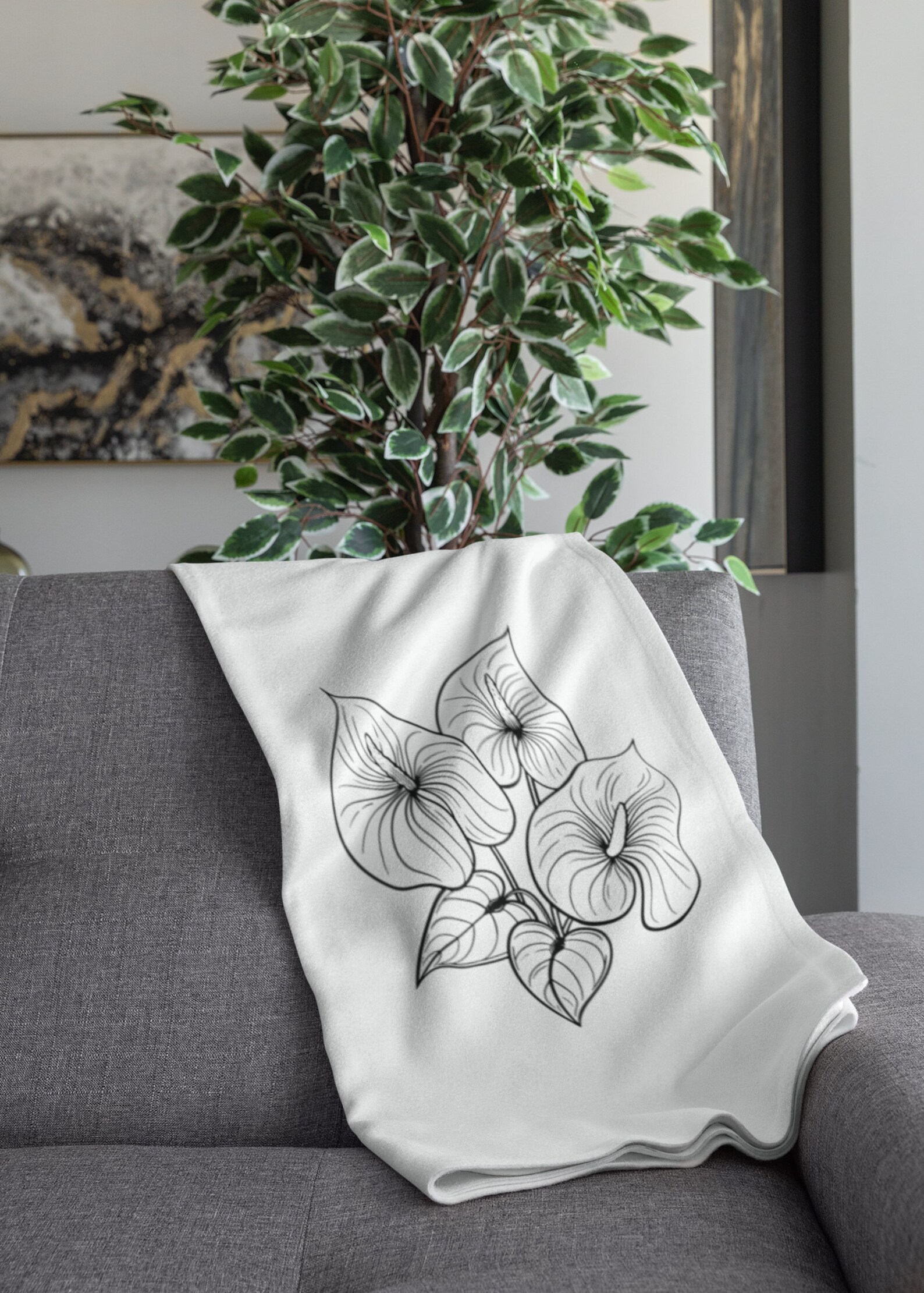 Calla Lily Embroidery Pattern, Floral Embroidery Design, Hand ...