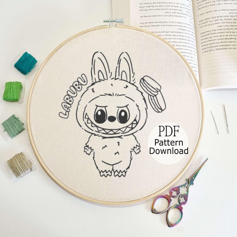 Labubu Stitch Pattern - Etsy
