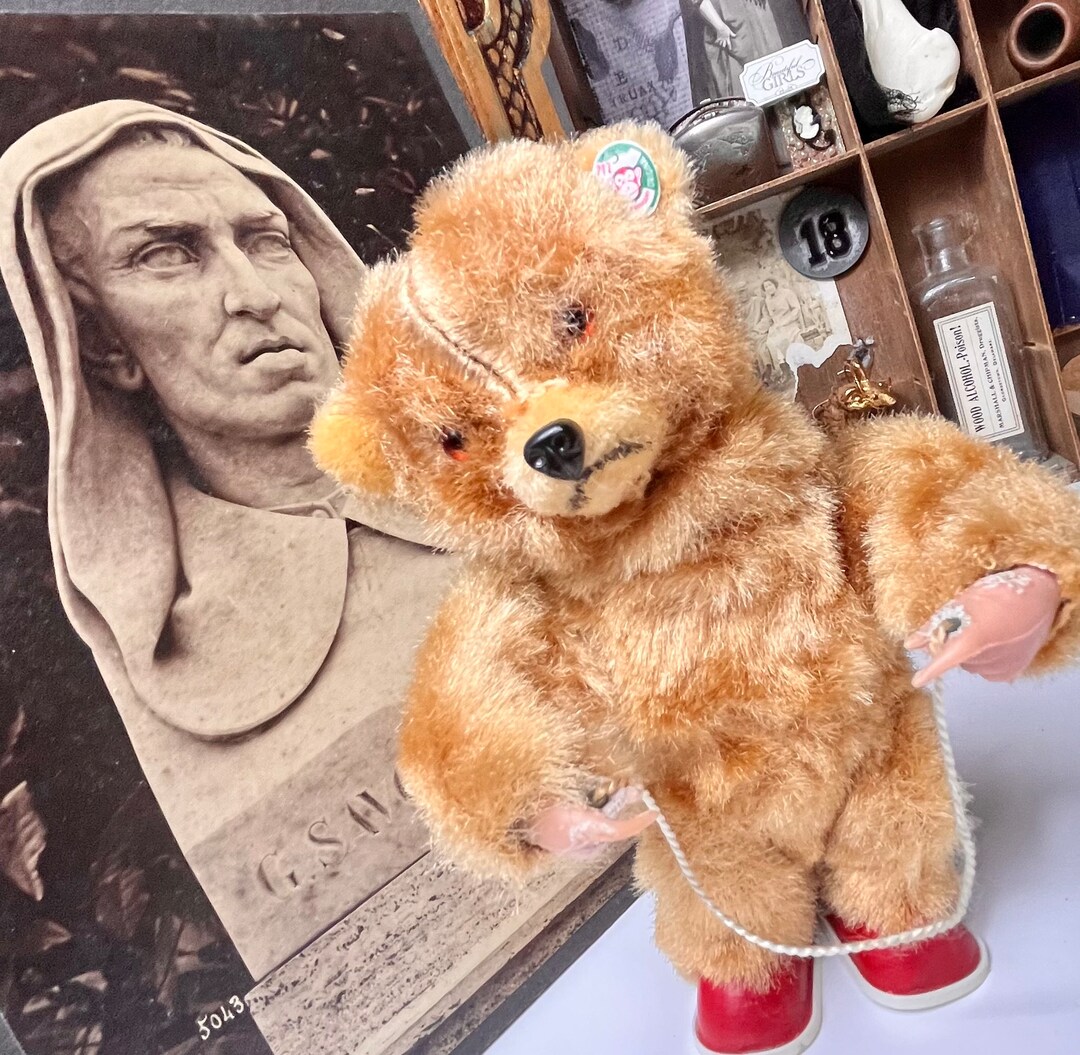 RARE 1950s Original West Germany M 3 Carl Bear Automaton Antique Toy ...