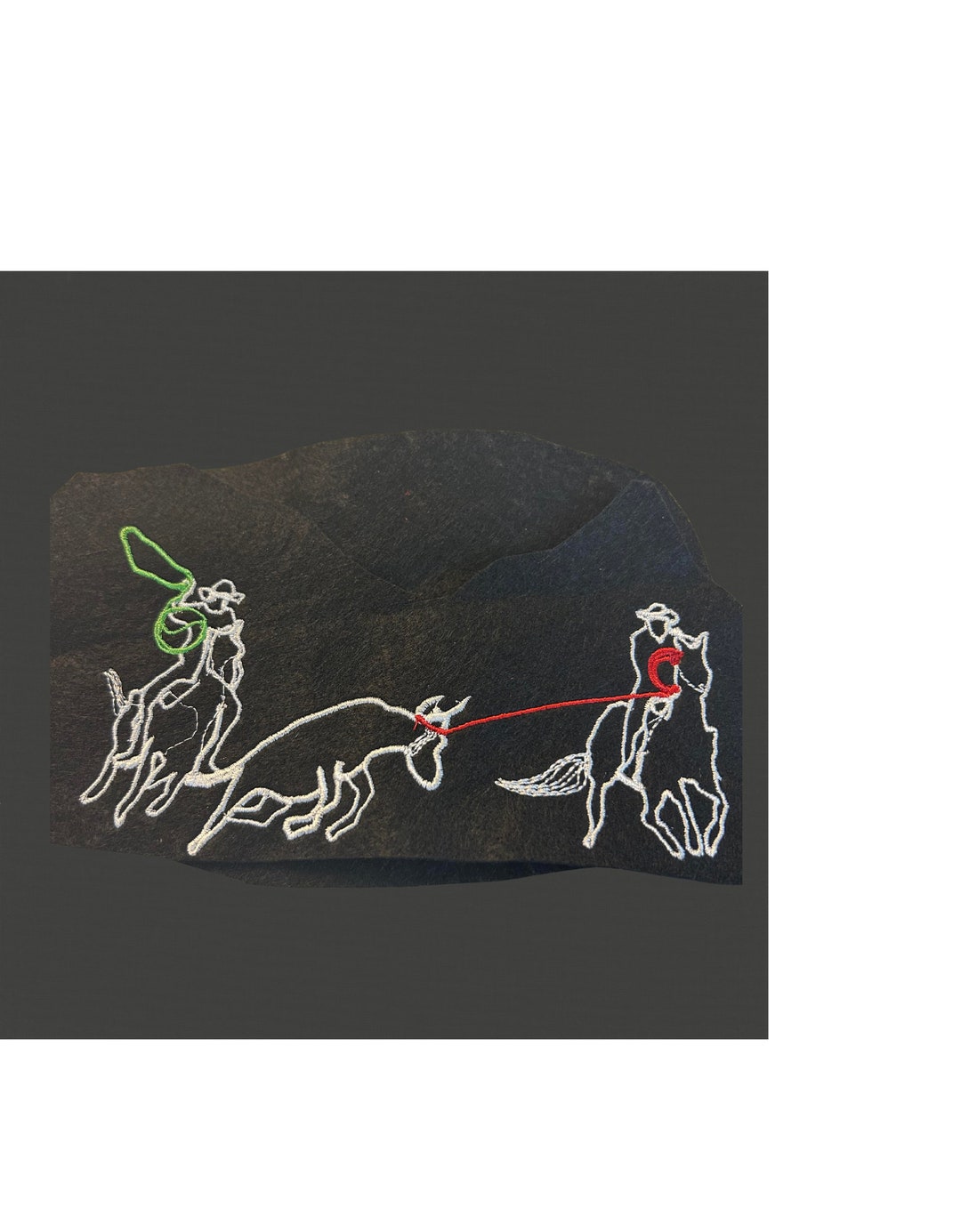 Team Roping Embroidery File - Etsy