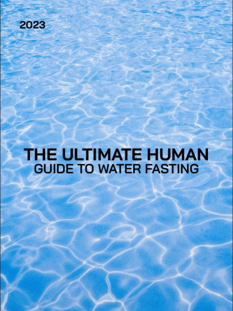 Gary Brecka's 72 Hour Fasting Guide: the Ultimate Human (ebook) - Etsy