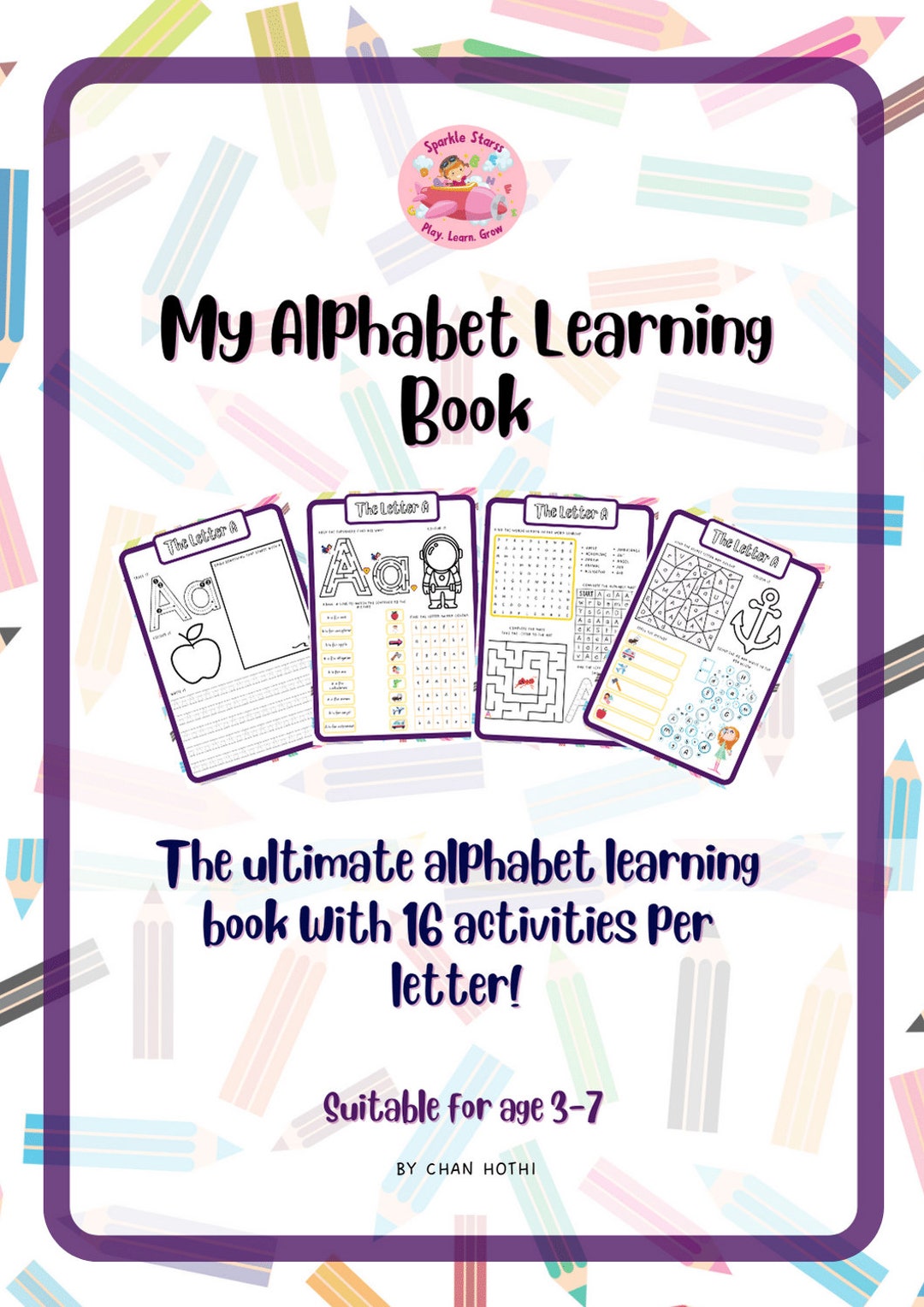 My Alphabet Learning Activities Workbook - 16+ Fun and Educational ...