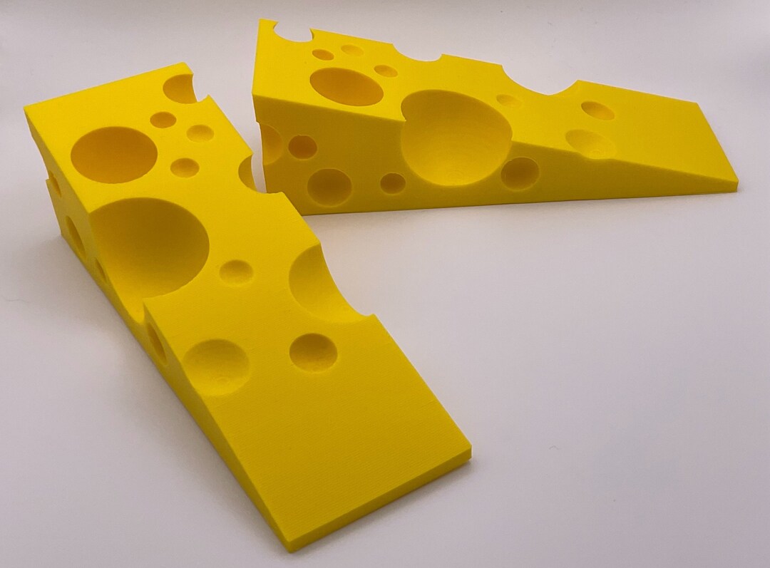 Door Stop Novelty - Fun - Office Door Cheese Wedge Stops Stopper Home ...