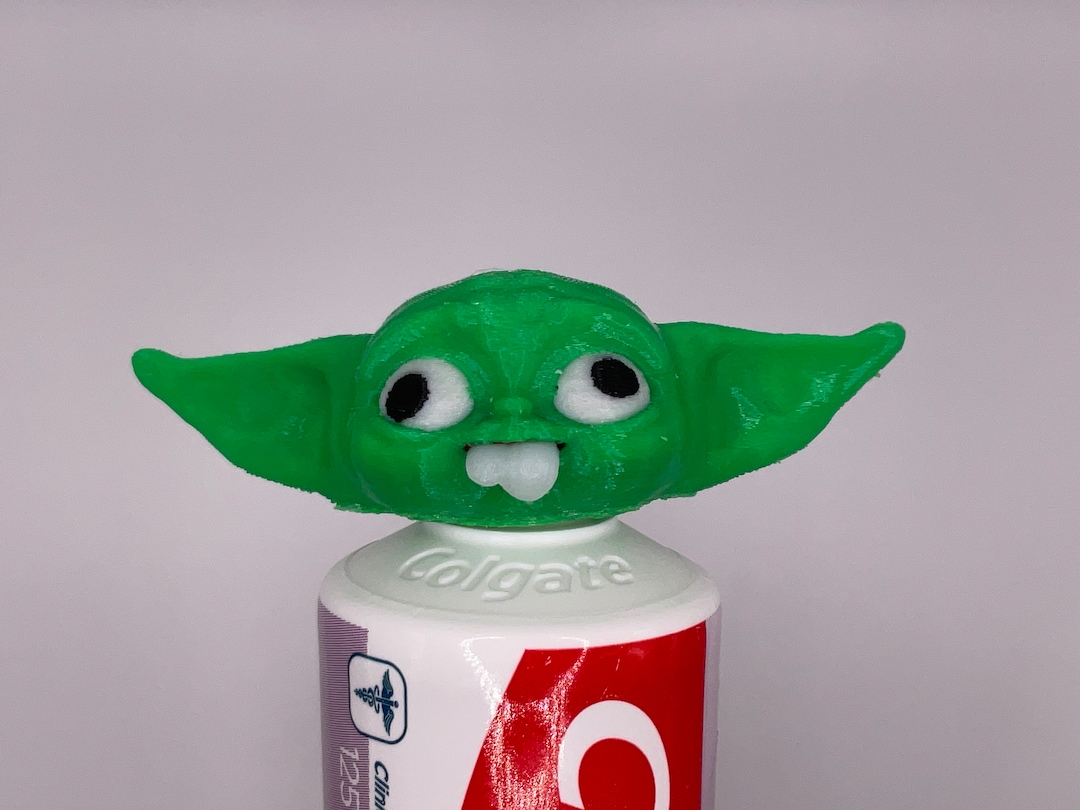 Yoda Fun Toothpaste Topper - Cap Lid Dispenser Kids and Adults ...