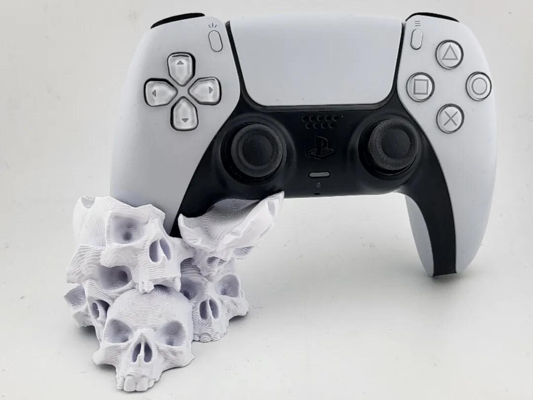 Controller Holder Skull Stack - PS5 - Storage Stand Holder Playstation ...