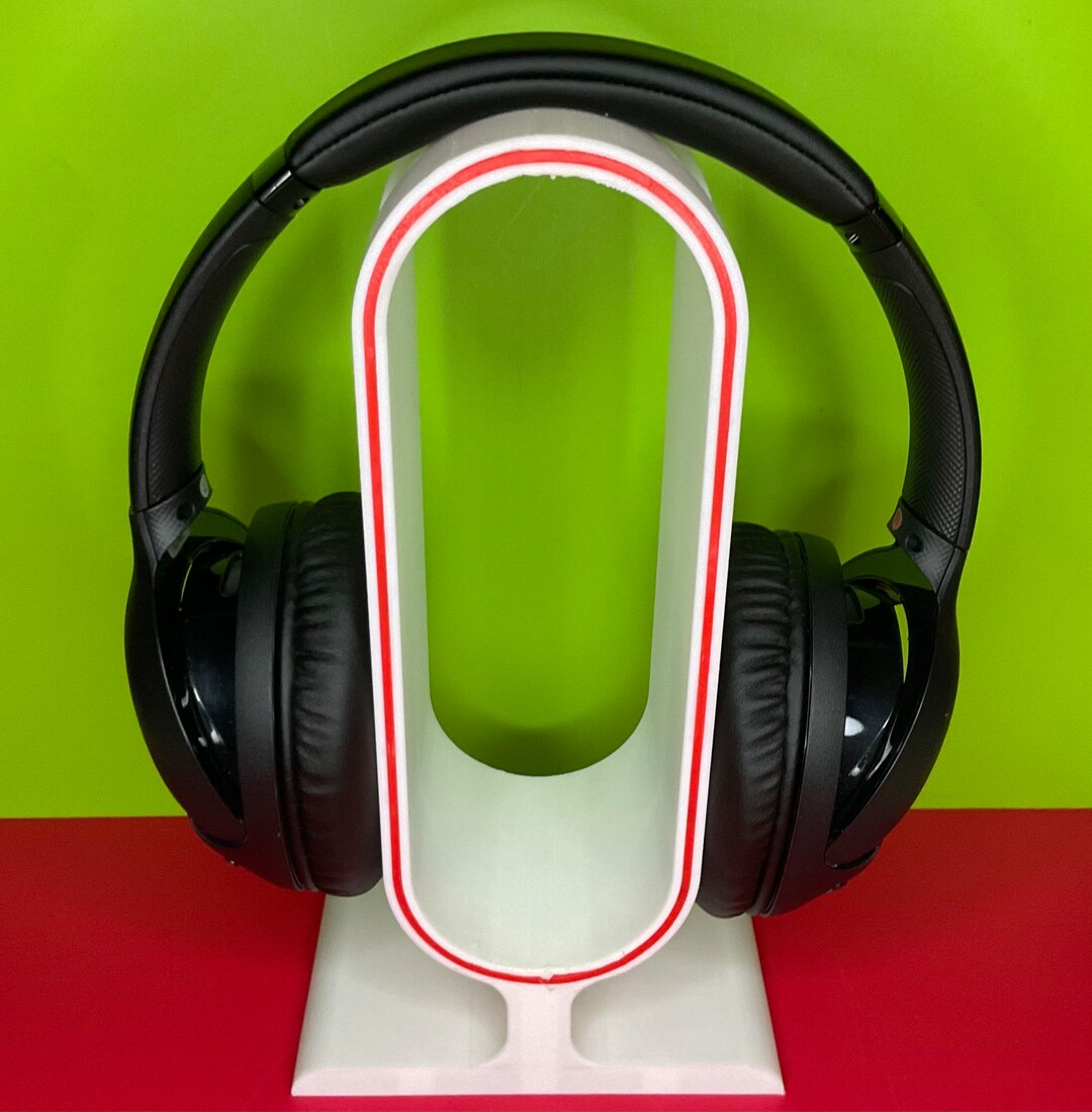 Oval Hollow Headphone/headset Stand - Modern Simplistic - Gaming DJ ...