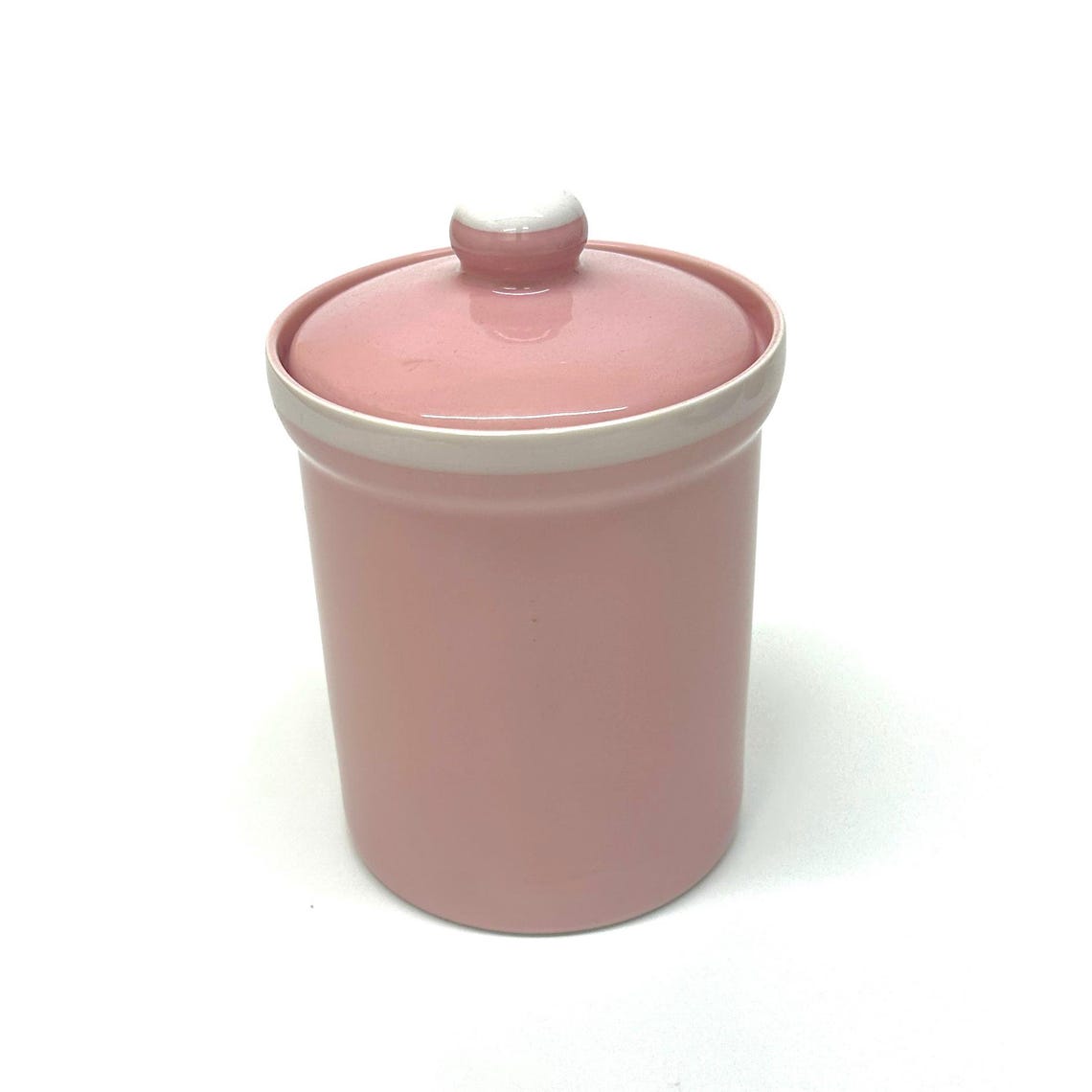 Vintage Pink and White Mixed Ceramic Containers - Etsy