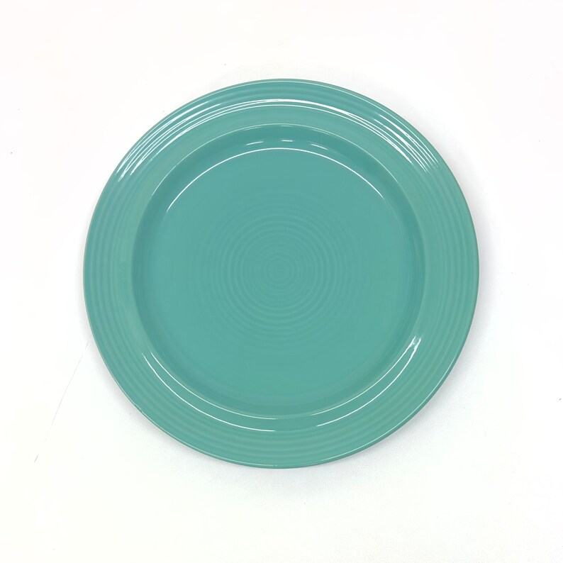 Mid 20th Century Teal Earthenware Dinner Plates by Furio Japan - Set of ...