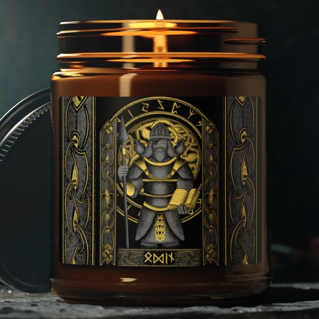 Norse Gods Altar Candles Odin, Thor, Norse, Viking, Heathen, Pagan ...
