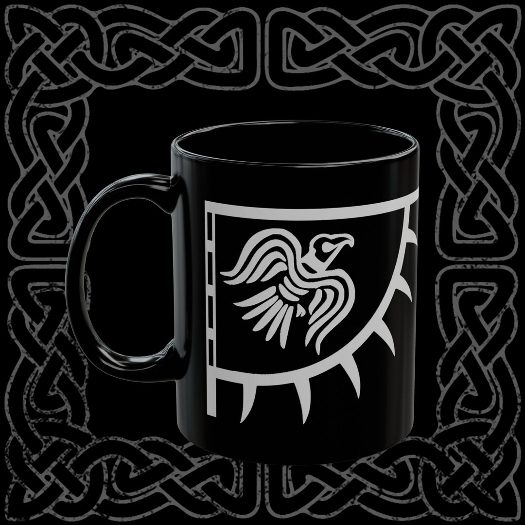 Viking Raven Banner Mug Viking, Norse, Nordic, Norse Mythology, Vikings ...