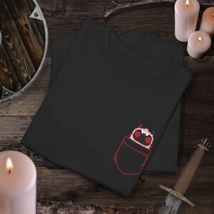 Cult of the Lamb Lambert Pocket Shirt - Video Game, Gamer, Gaming ...