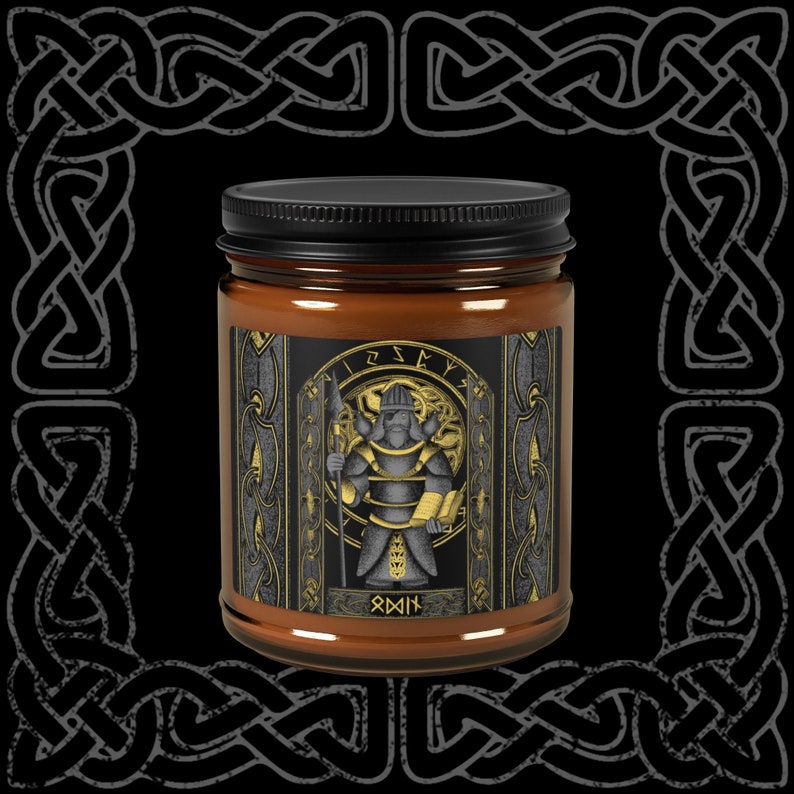 Norse Gods Altar Candles Odin, Thor, Norse, Viking, Heathen, Pagan ...