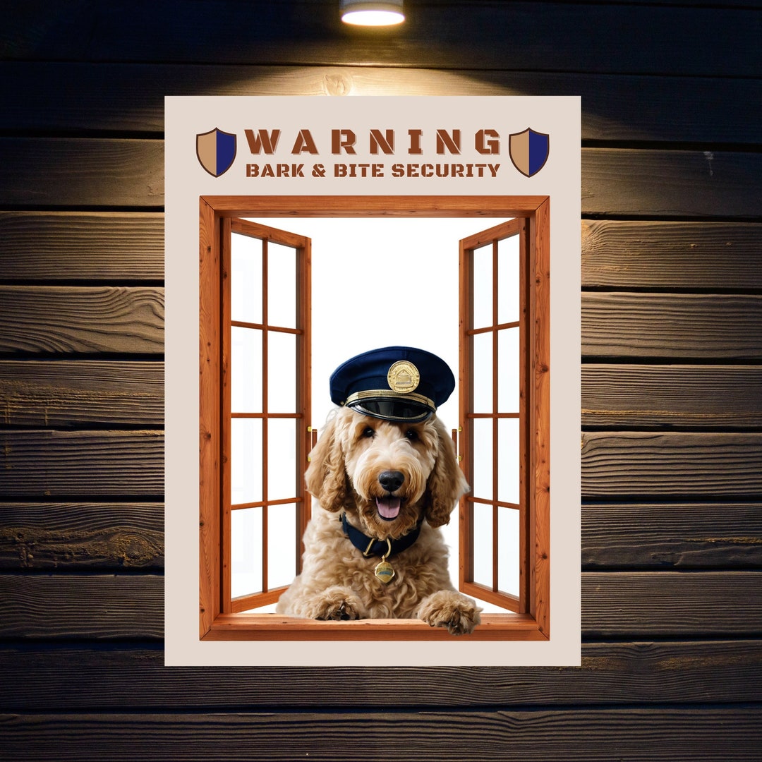 GOLDENDOODLE Dog Wall Art, Dog Poster Funny Printable Download, Great ...